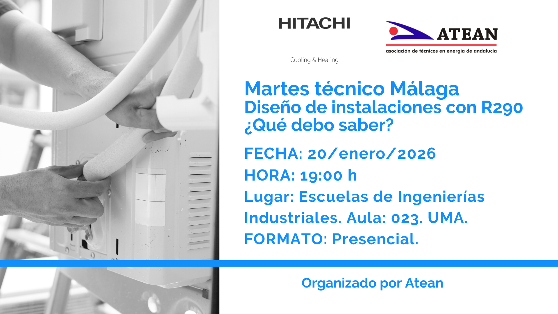 MT Hitachi: Diseño de instalaciones con R290 ¿Qué debo saber?